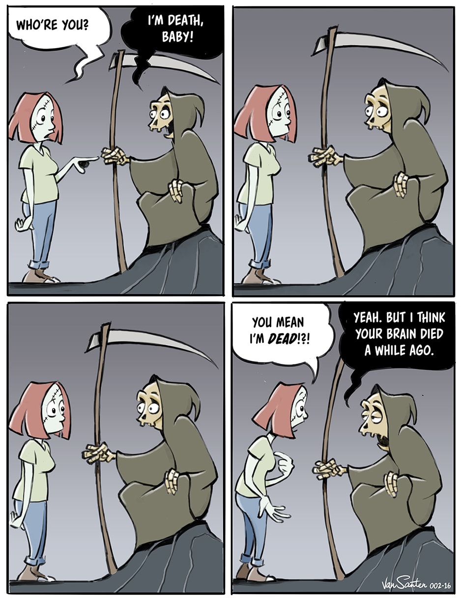 Read Death & the Maiden :: The realization | Tapas Comics