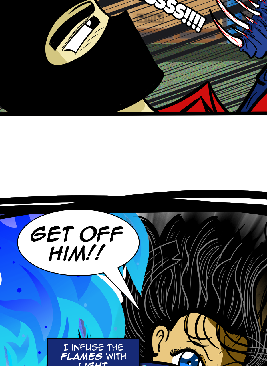 Read Oni Hunters :: #0018. Rage, a simmering cauldron (1/3) | Tapas Comics