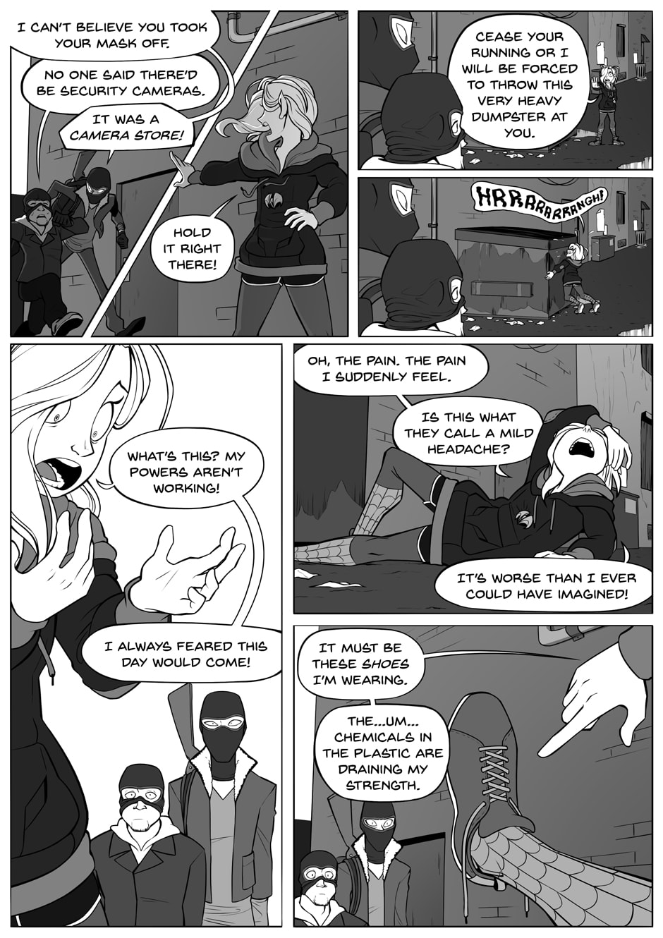 Read Roundhouse :: Cower Power | Tapas Comics