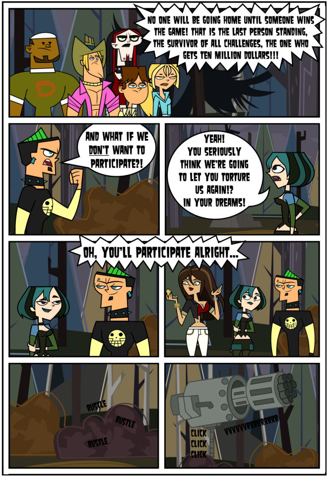 Read Total Drama Outcasts :: Arrival | Tapas Comics