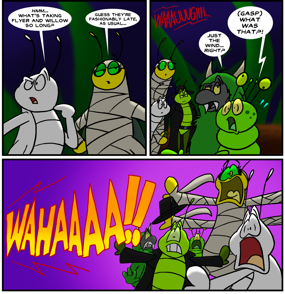 Read Bob & Flyer :: The Nectar Monster | Tapas Comics