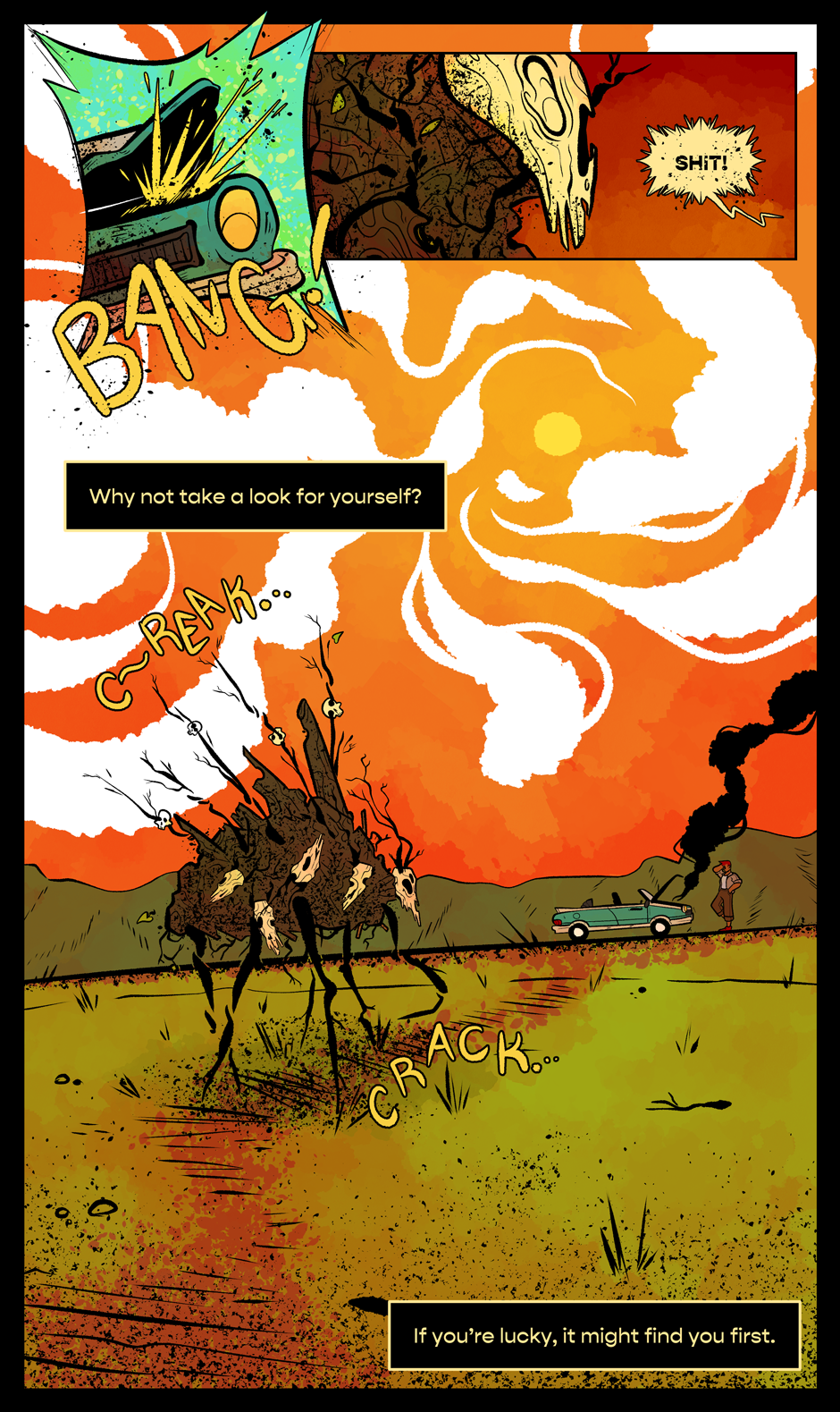 Read Cut Short: A Short Comics Anthology :: Out In The Countryside ...