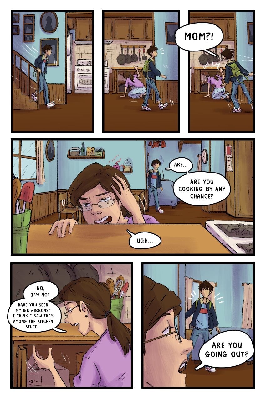 Read Golden Glimmer :: Unexpected-p.3 | Tapas Comics