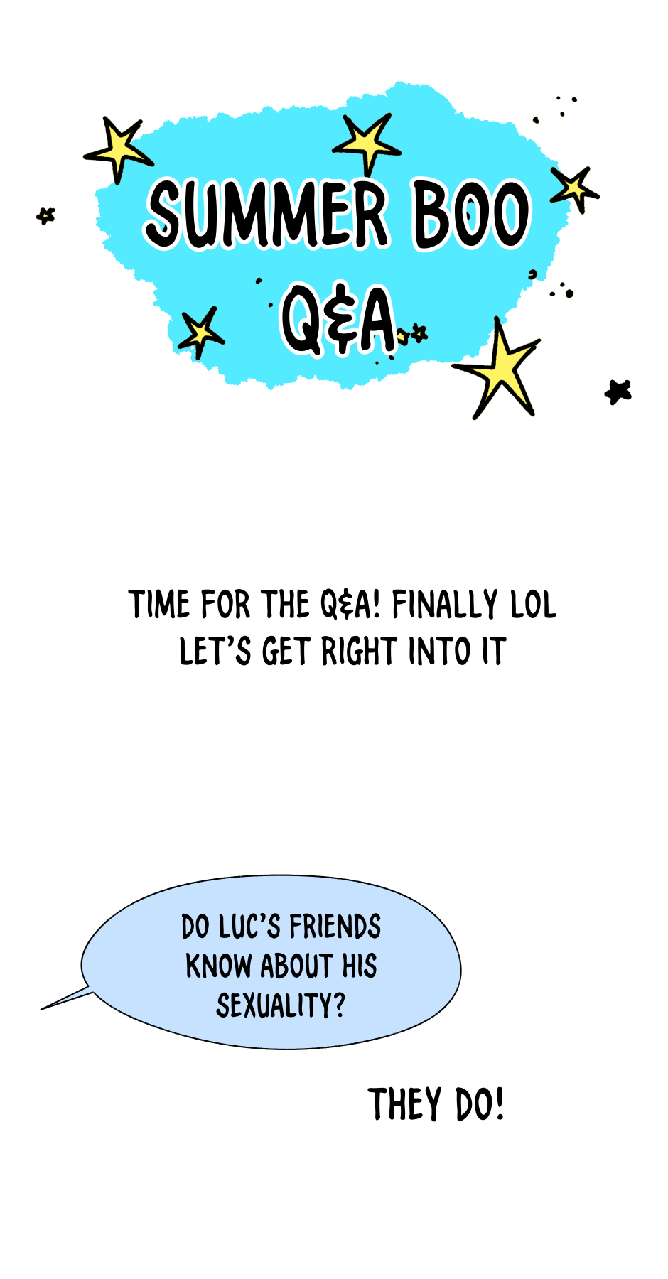 Read Summer boo :: Q&A! | Tapas Comics