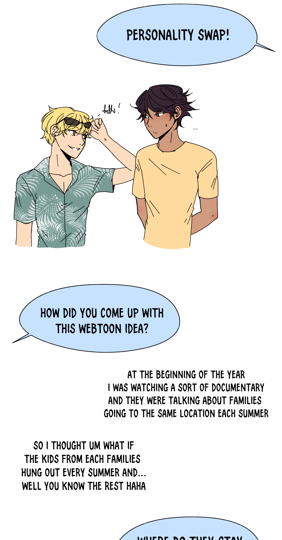 Read Summer boo :: Q&A! | Tapas Comics