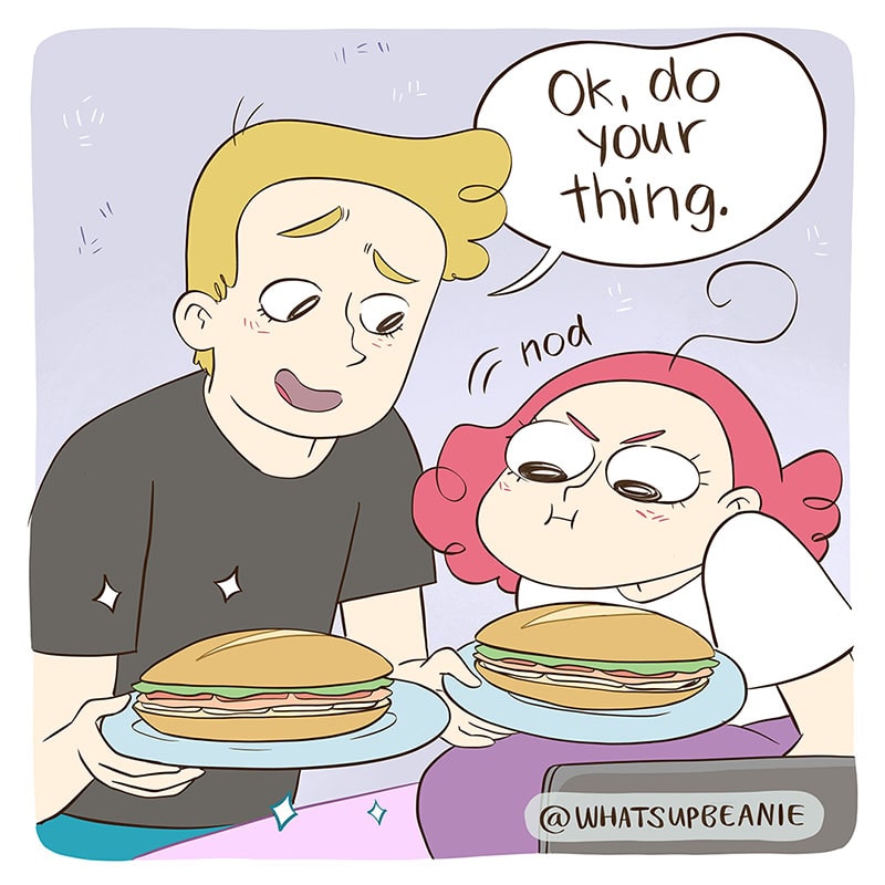 Read Beanie's Comics :: Sandwiches | Tapas Comics