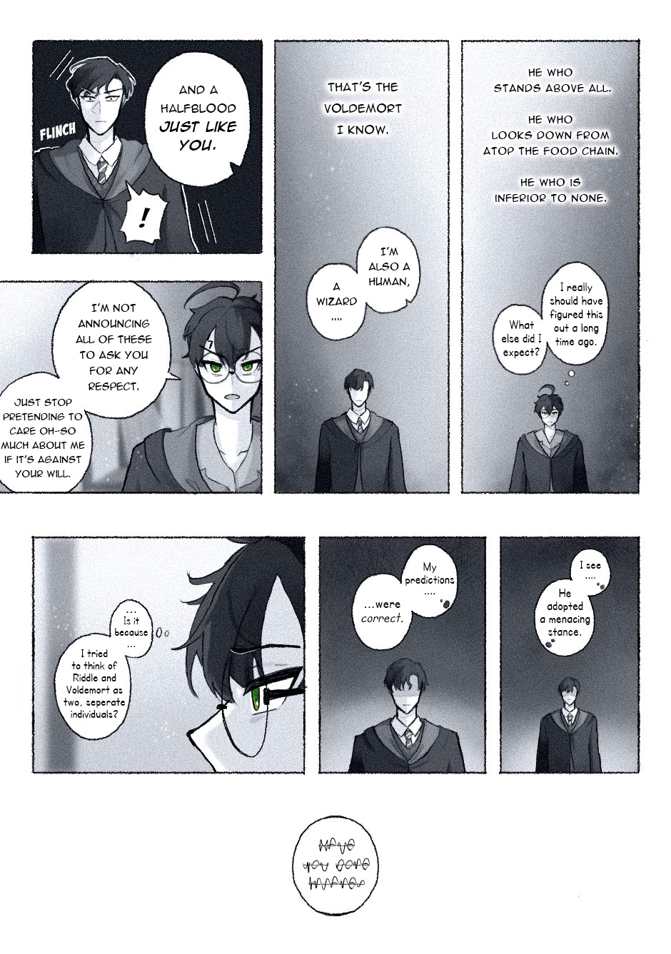 Read TMRHP : Tomarry Doujin :: I'm Not Inferior To You | Tapas Comics