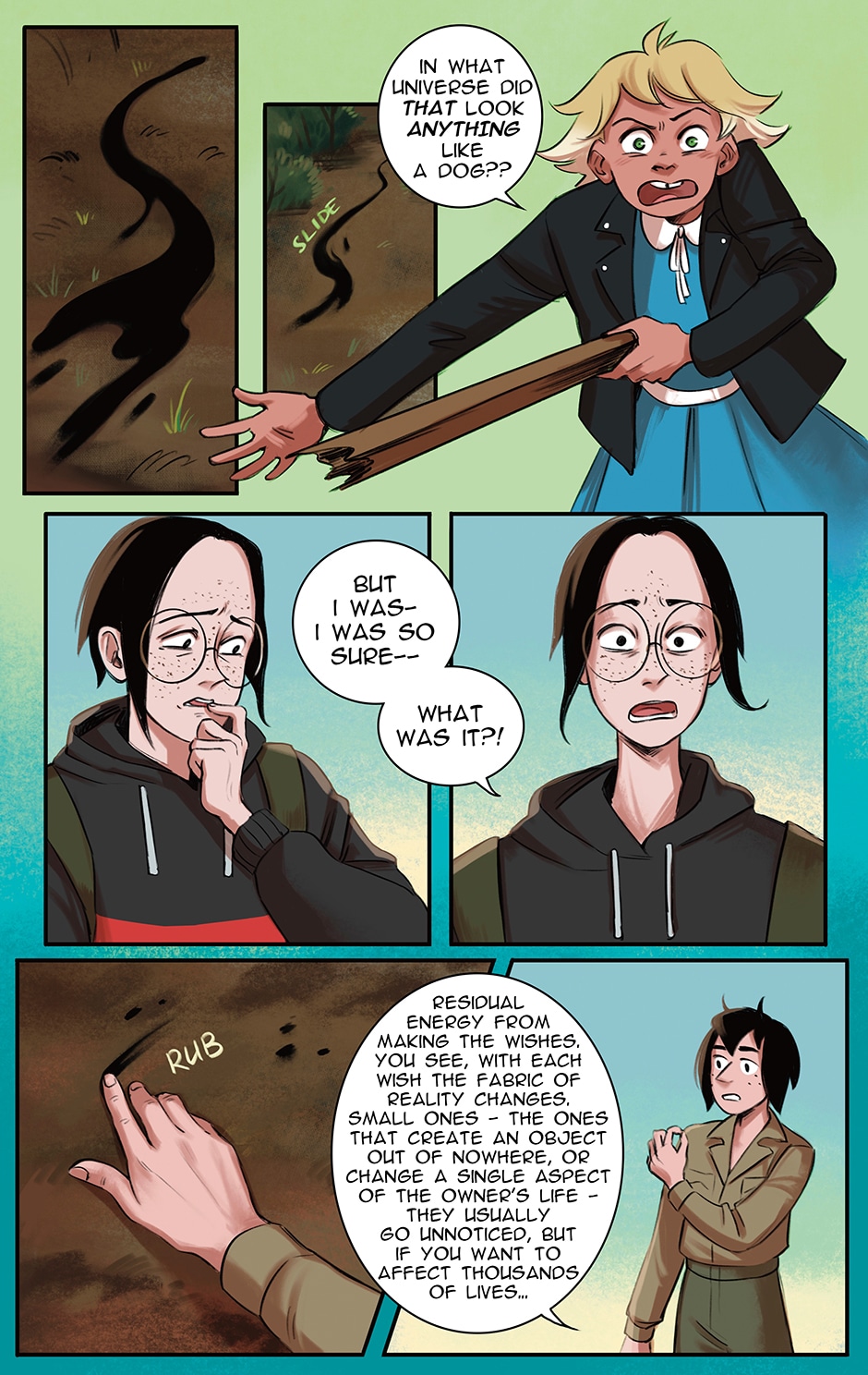 Read Breaking the Boundary :: Chapter 1. Three Wishes | Tapas Comics