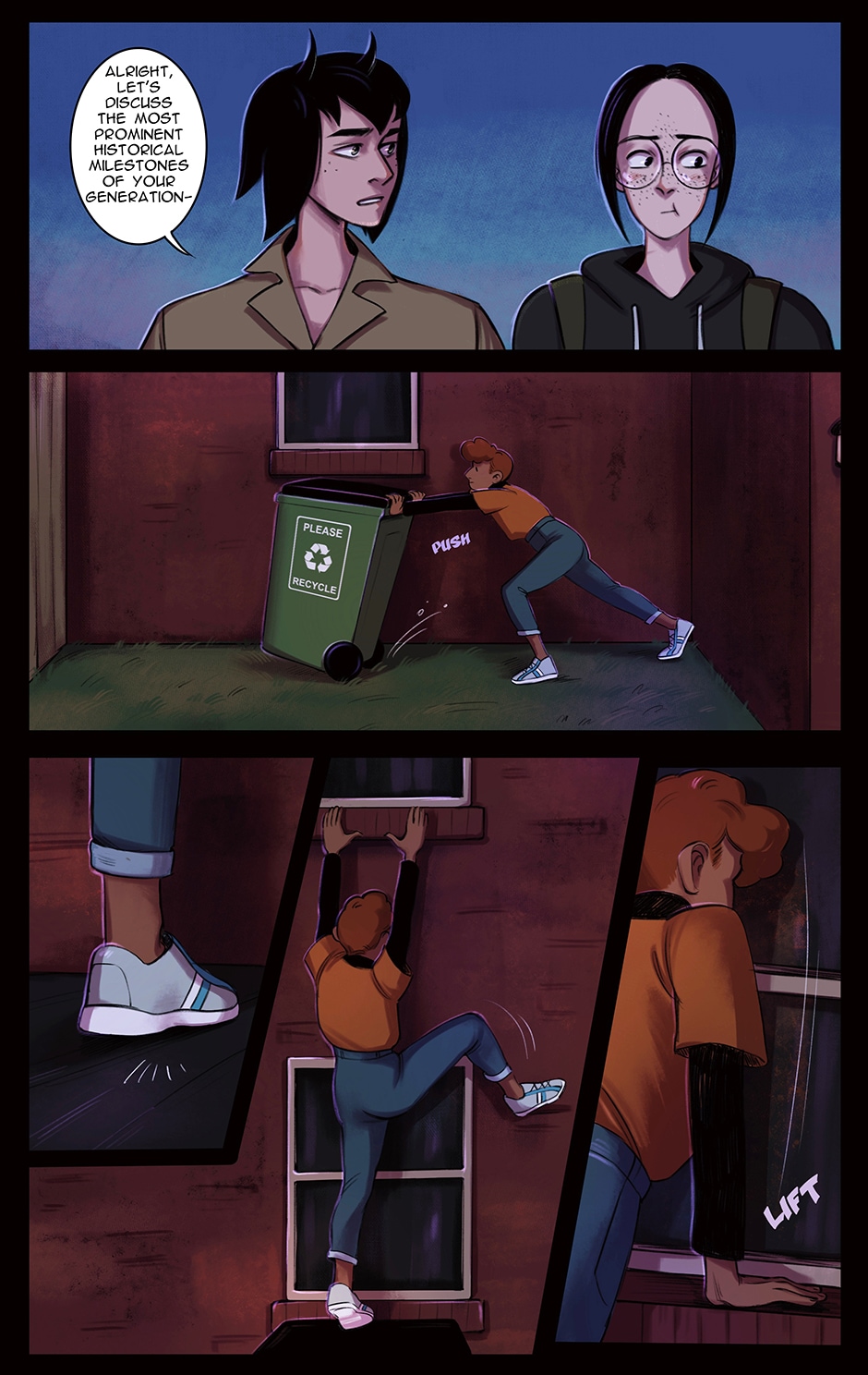 Read Breaking the Boundary :: Chapter 1. Three Wishes | Tapas Comics