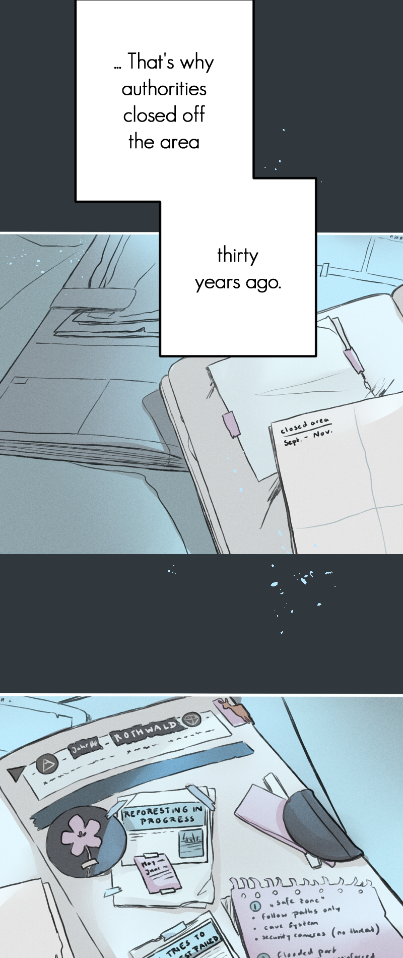 Read Ghost Lights :: scene 53 | Tapas Comics