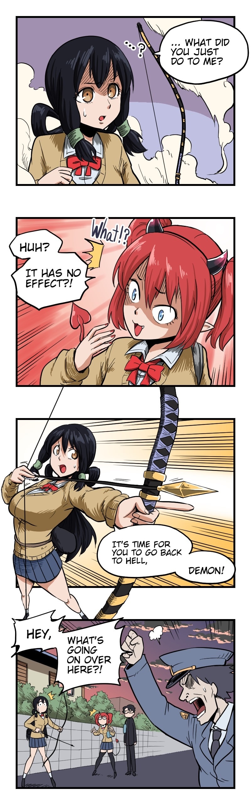 Read My Succubus Girlfriend :: Episode 15 - Interruption | Tapas Comics