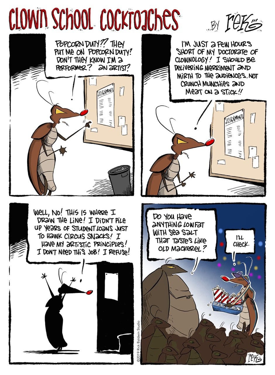 Read Clown School Cockroaches :: Act 19 | Tapas Comics