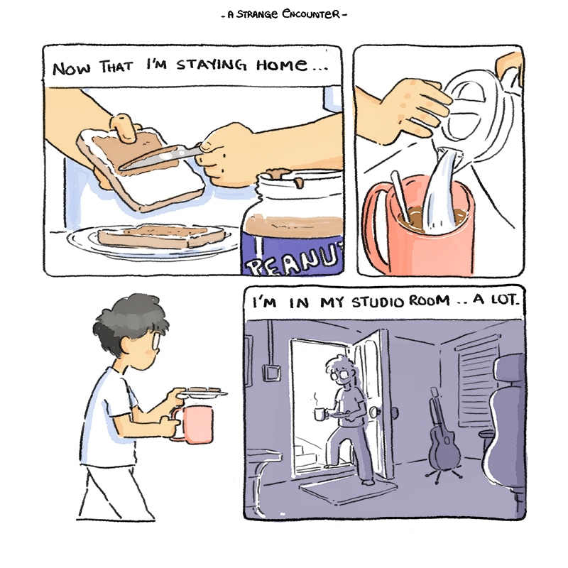 Read Of Sandwiches and Unearthly Roommates :: A Strange Encounter ...