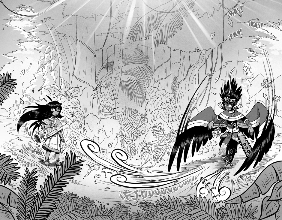 Read Codex Black :: Chapter 1 - End | Tapas Comics