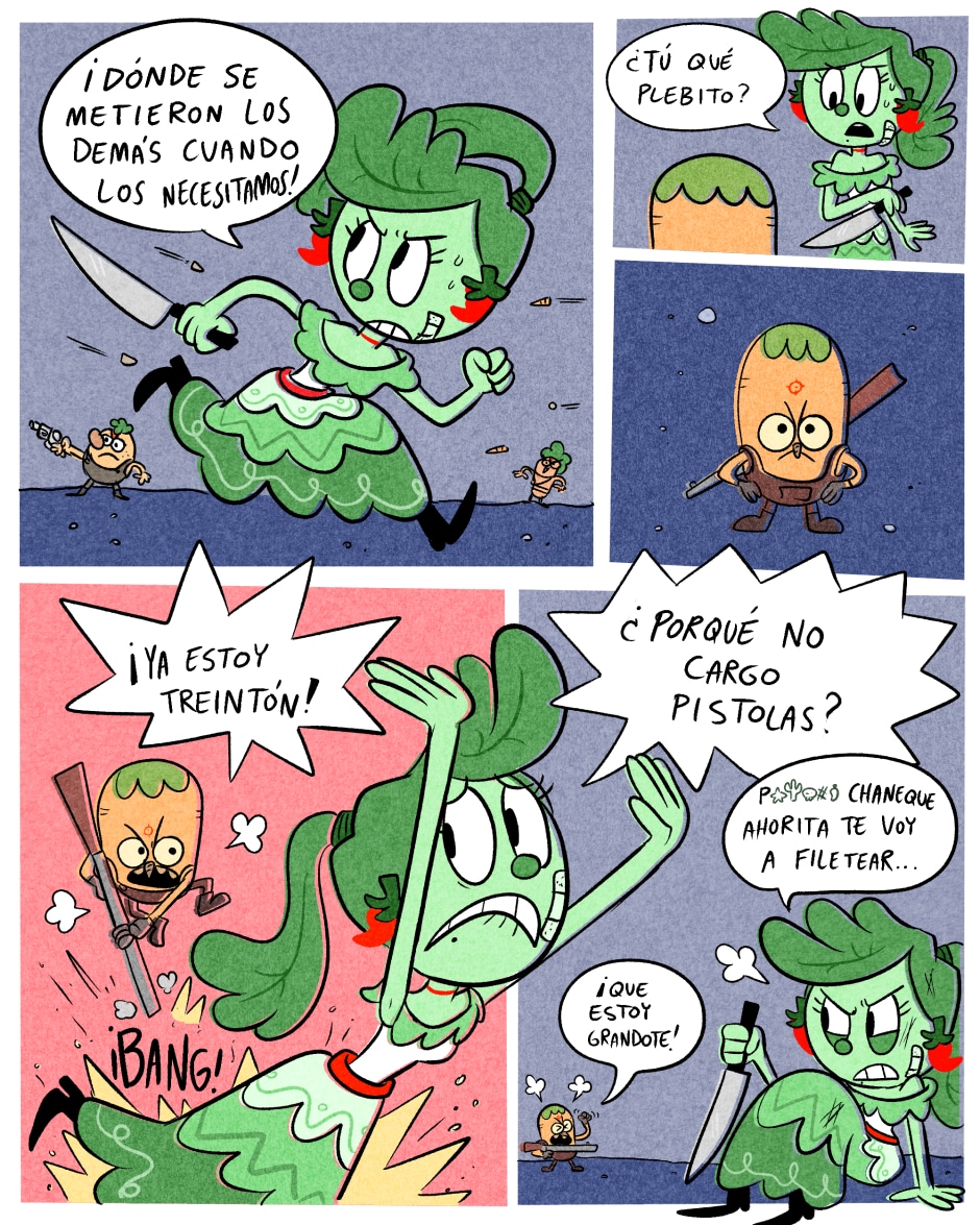 Read Hot Salsa: Deseo tu Pistola (ESP) :: Invasión de Primos | Tapas Comics