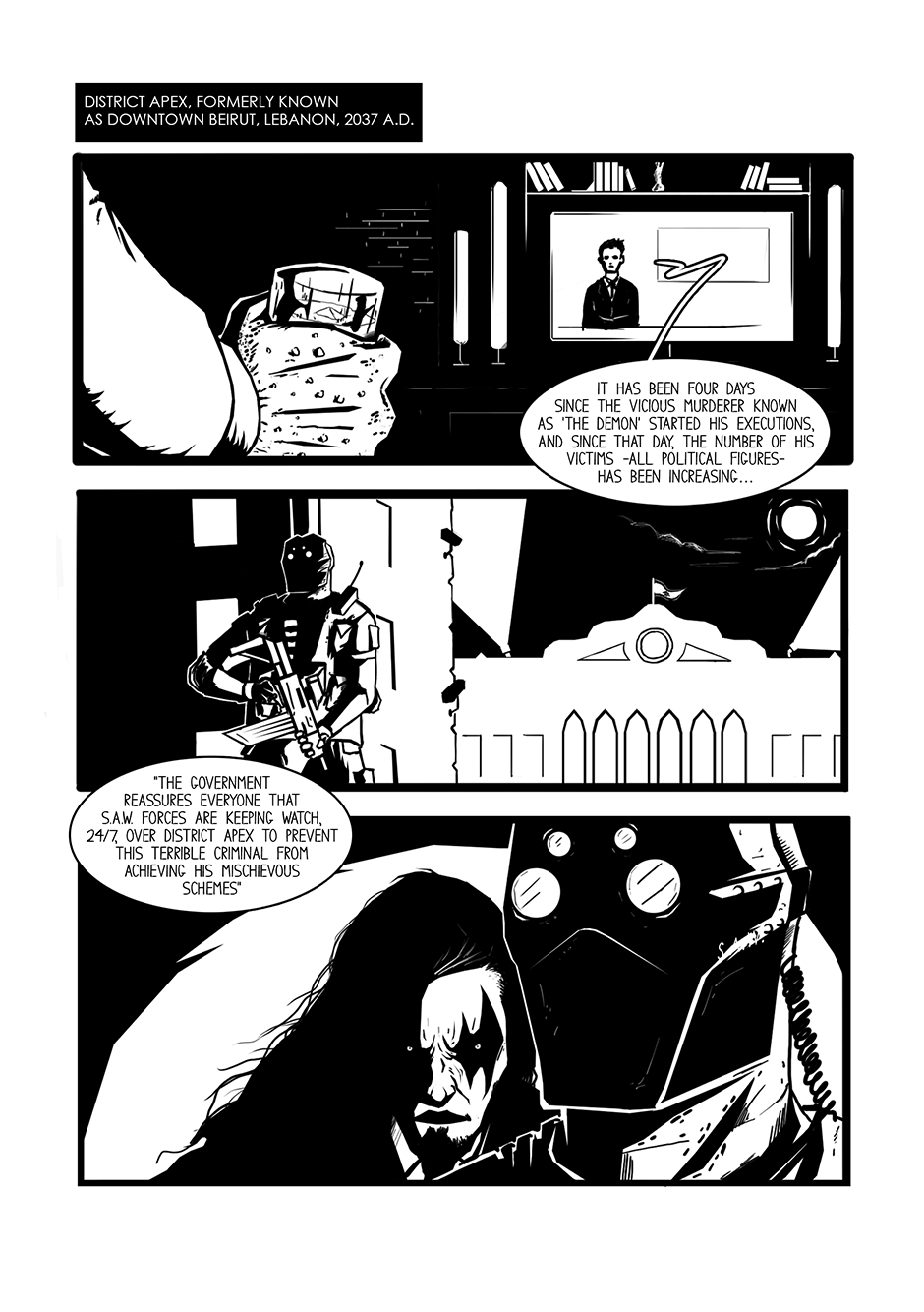 Read The Demon :: Overkill | Tapas Comics