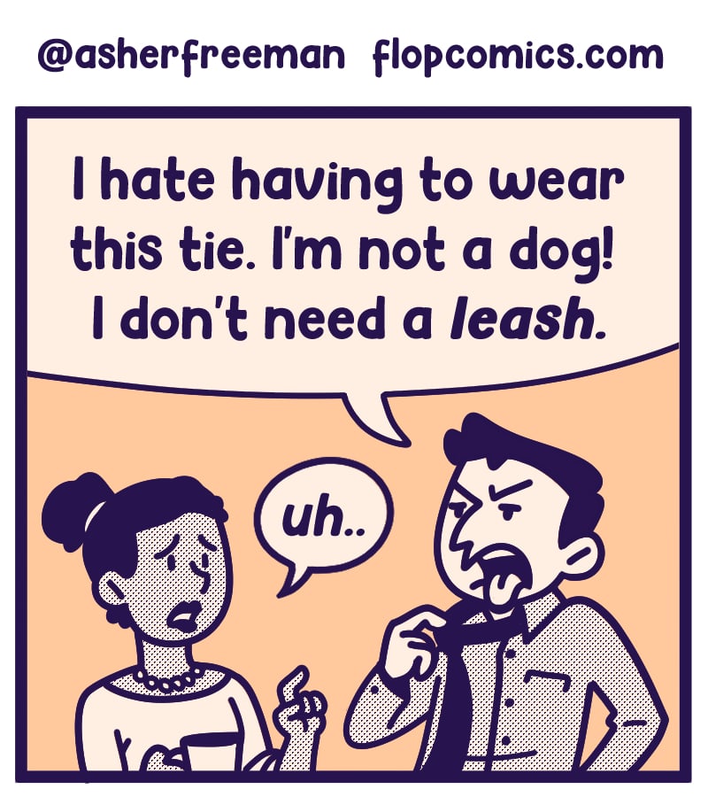 Flop Comics :: Leash! | Tapas
