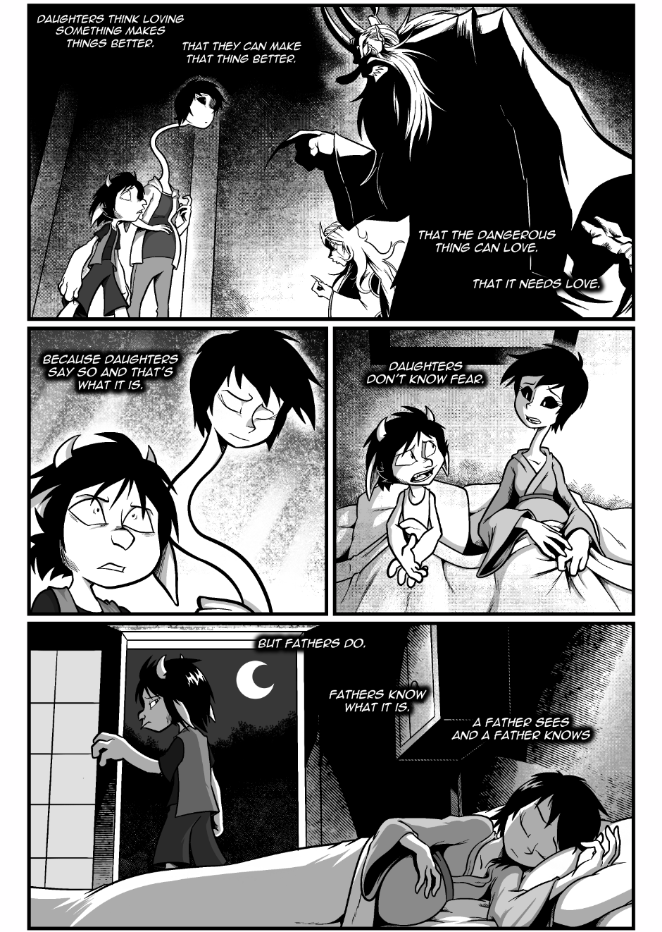 Read Tales Of Outcast :: Fathers and Daughters | Tapas Comics