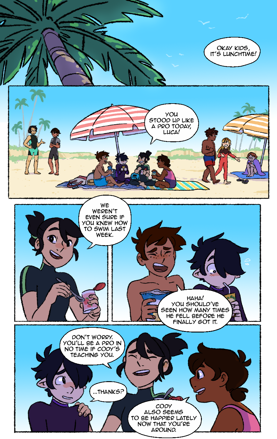 Read SPF 100+ :: Chapter Eight | Tapas Comics