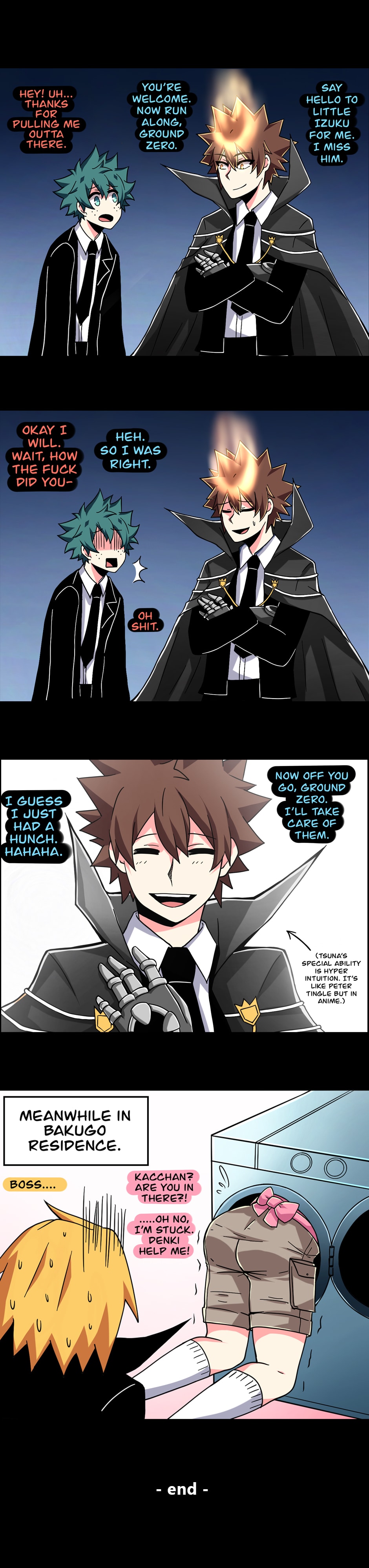 Read Villain Waifu Deku AU (ARCHIVES) :: Body Swap (Part 8) | Tapas Comics