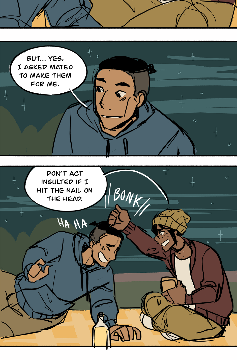 Read Theo & Simon :: 023 - Bye | Tapas Comics