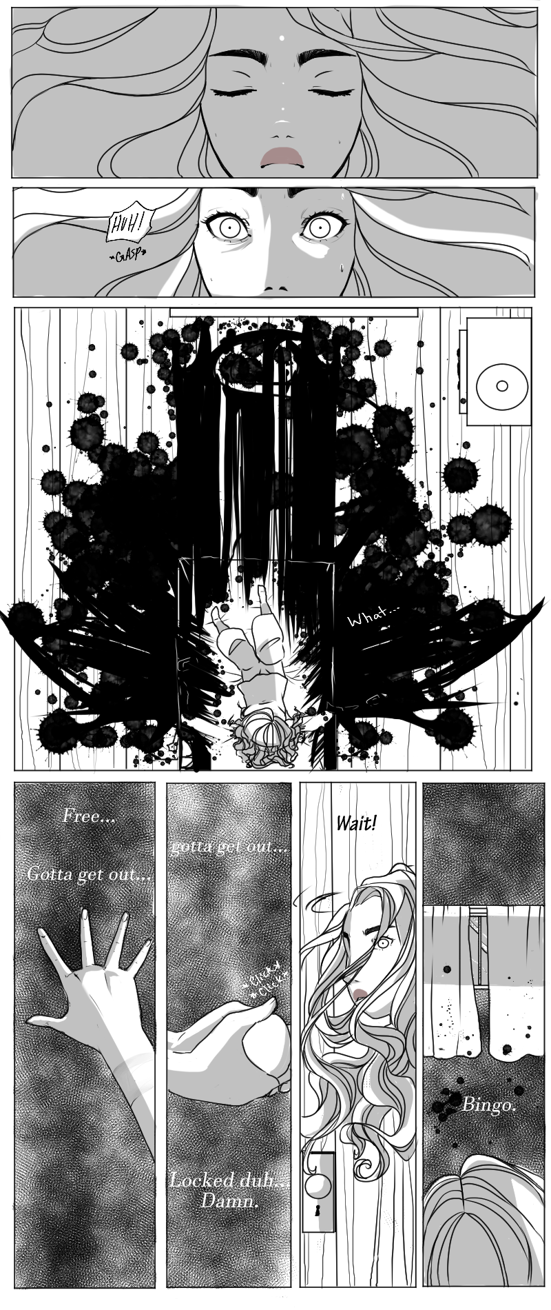 Read Deader than Dead :: Gotta get out. | Tapas Comics