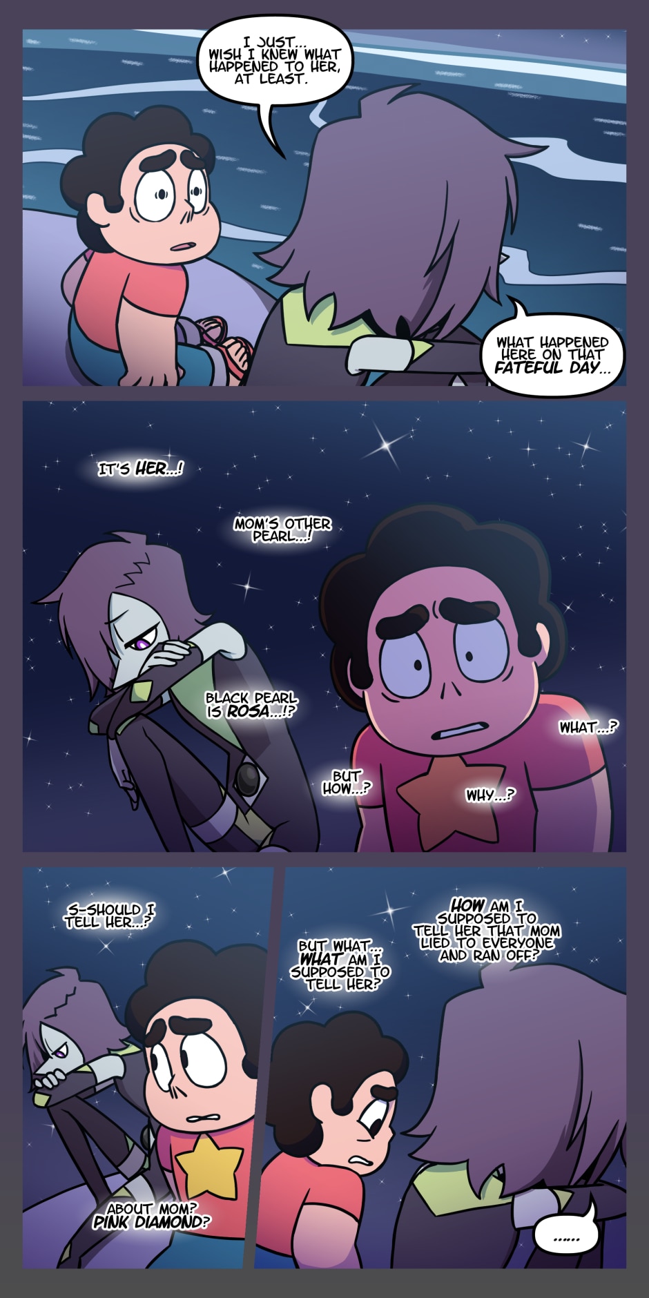 Read Steven Universe : The Story of Black Pearl (SU fan comic) :: ep 14 ...