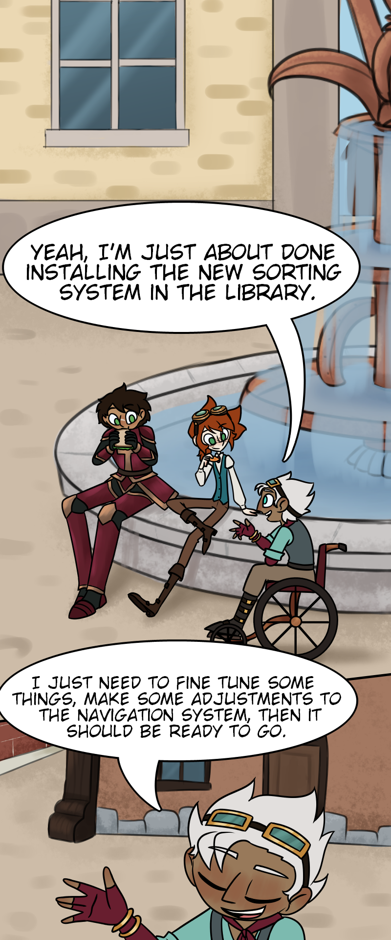 Read The Crimson Alchemist :: Episode 1: By The Fountain pt 2 | Tapas ...