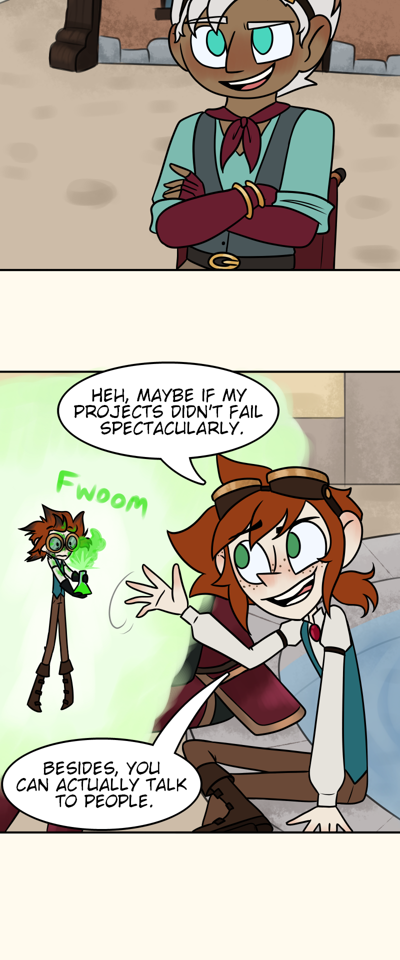 Read The Crimson Alchemist :: Episode 1: By The Fountain pt 2 | Tapas ...
