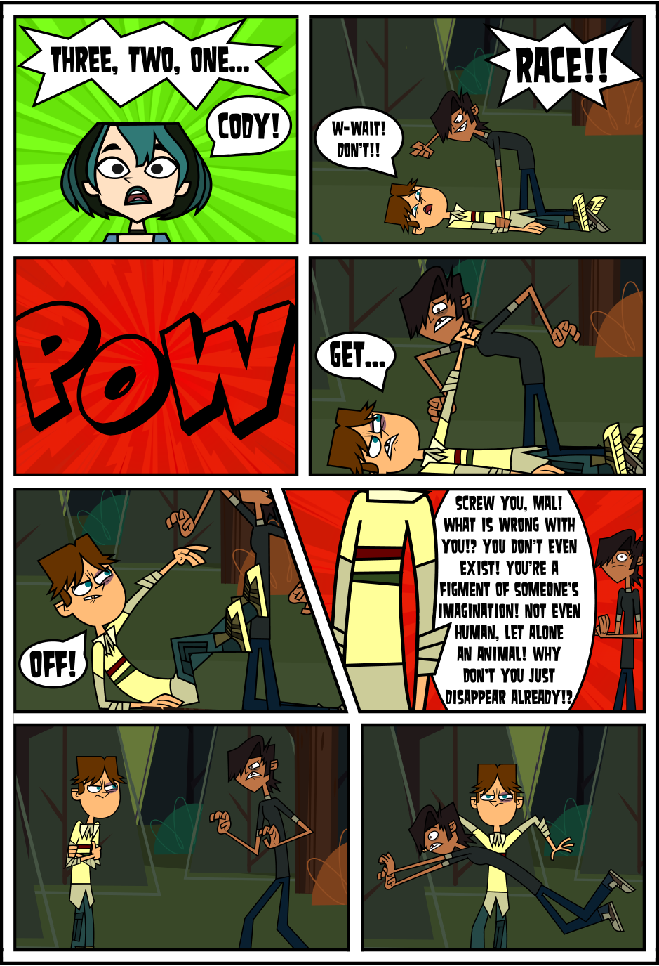 Read Total Drama Outcasts :: Obstacular Shleptacular | Tapas Comics