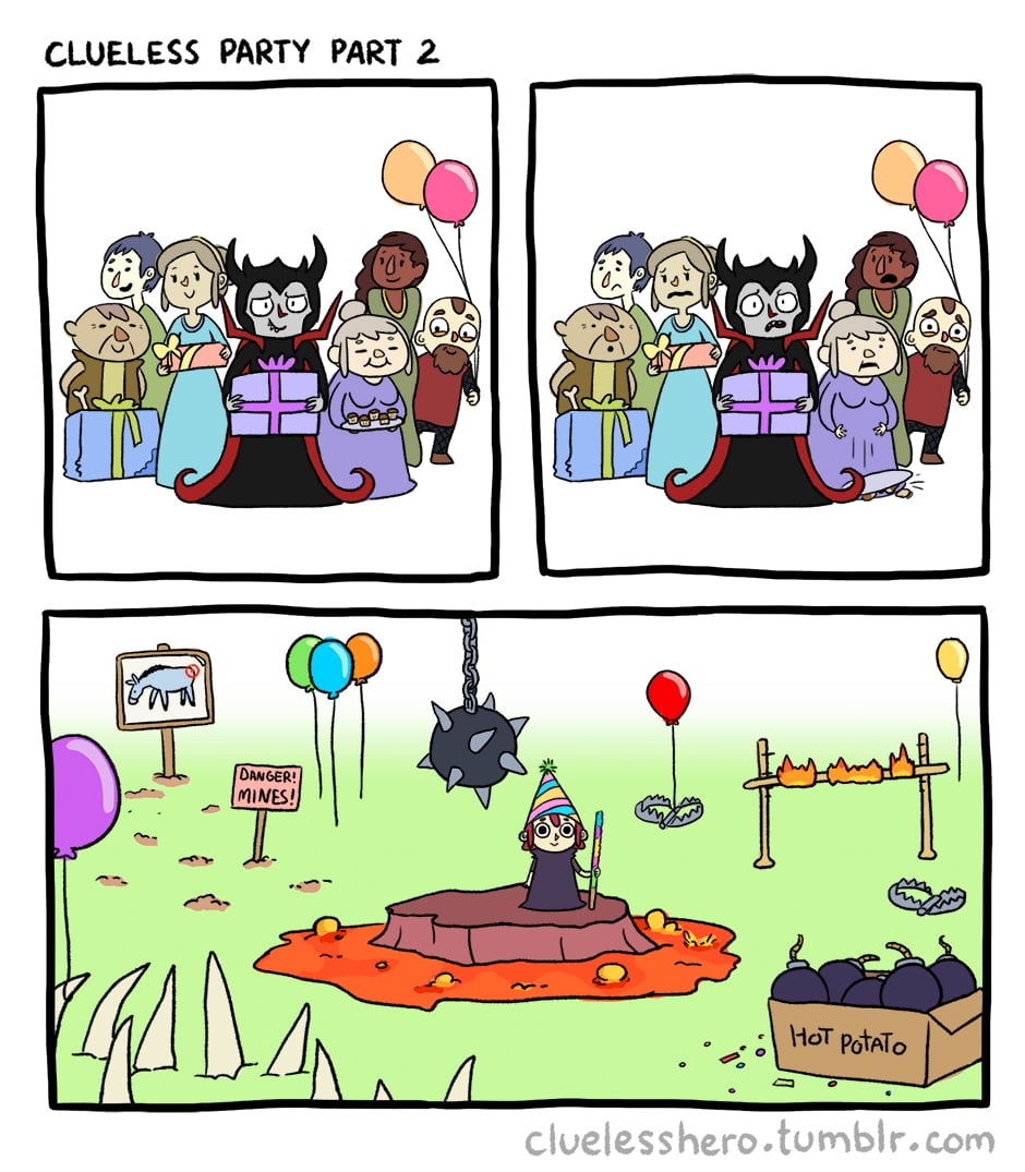 Clueless Hero :: Clueless Party Part 2 | Tapas