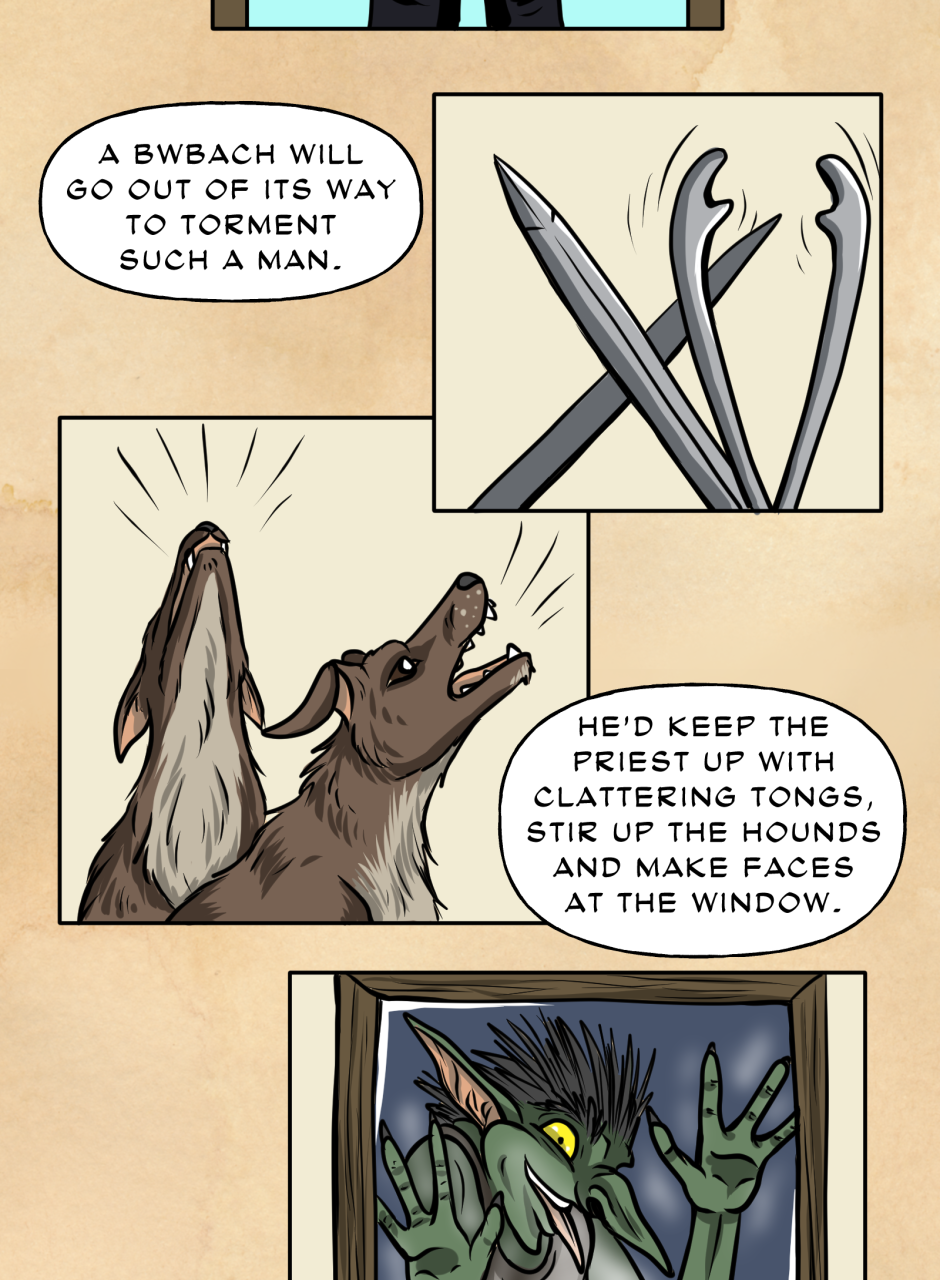 Read Mythic Mayhem :: The Tale Of Bwbach | Tapas Comics