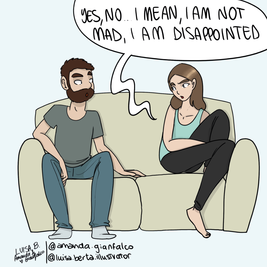 Read Amanda and Gianfalco :: Overreacting | Tapas Comics