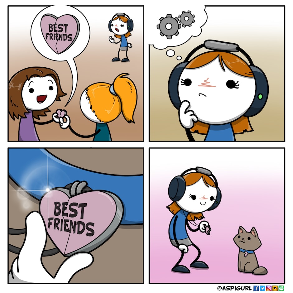 Read Lily Spectrum :: Best friends | Tapas Comics