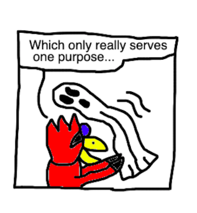 Read Bird Brain Comics :: A Random BOO! | Tapas Comics