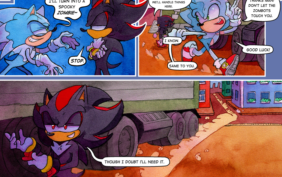 Read Sonic Rewrites :: Sonic IDW Issue 19 Rewrite | Tapas Comics