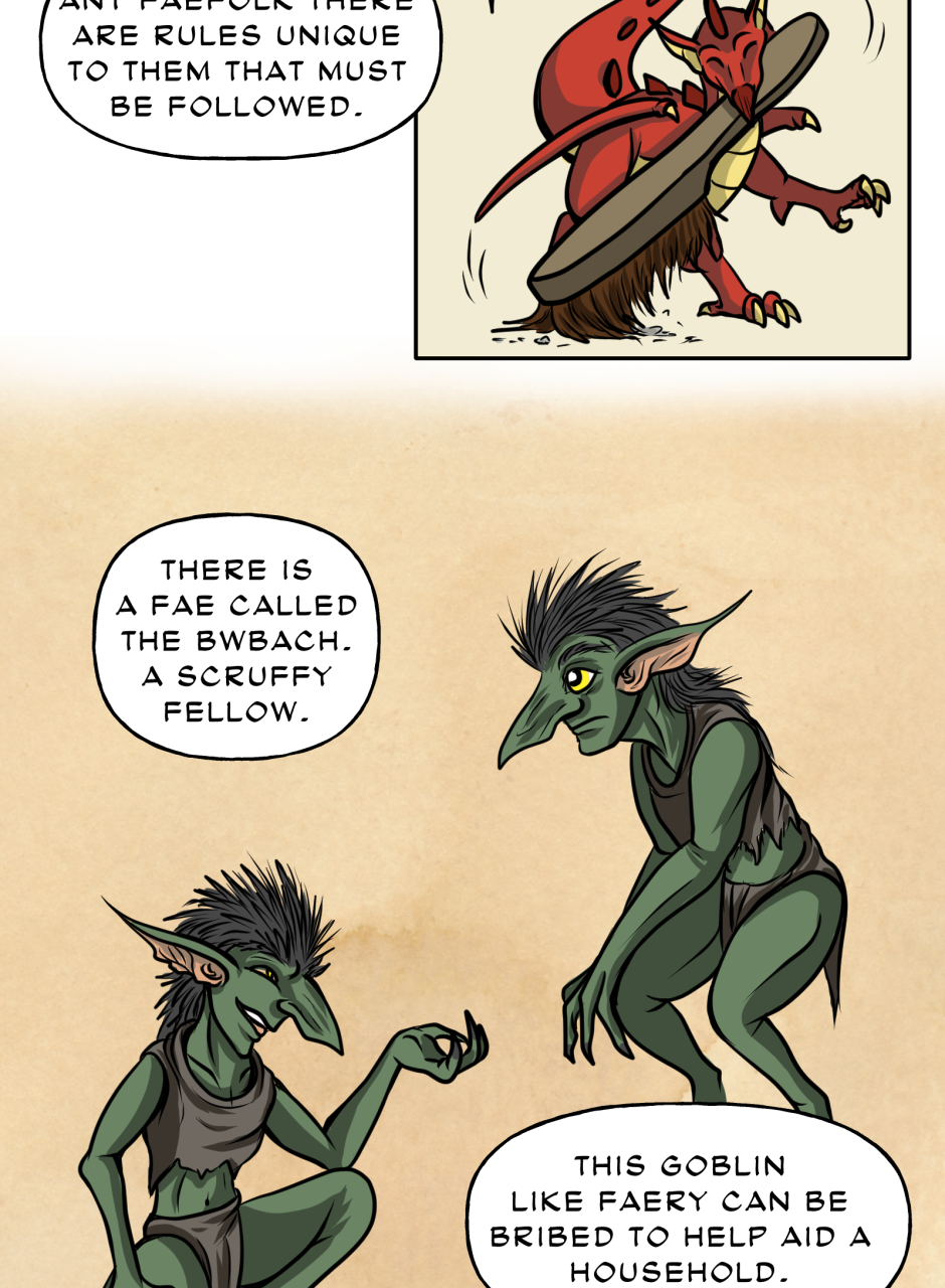 Read Mythic Mayhem :: The Tale Of Bwbach | Tapas Comics