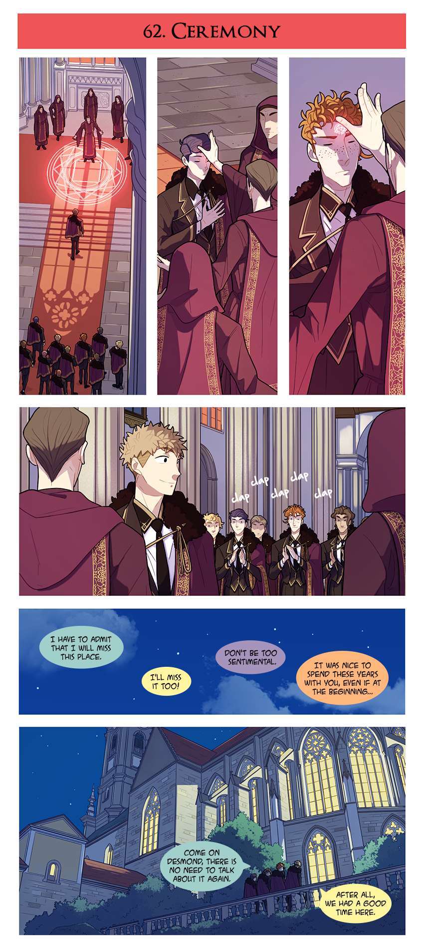 Read Mismatch :: 62. Ceremony | Tapas Comics