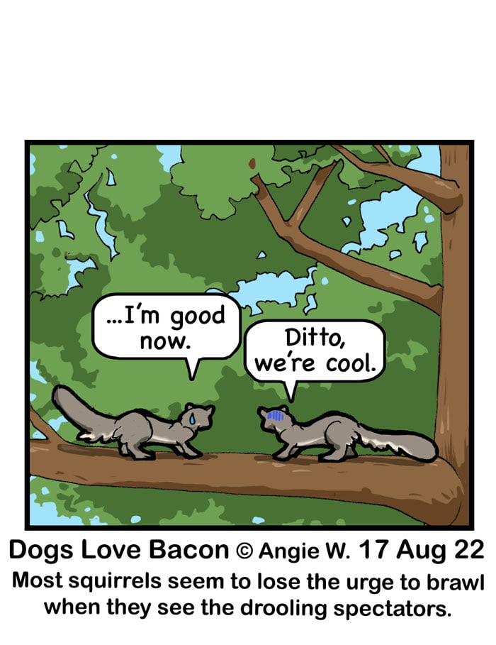 Read Dogs Love Bacon :: #90: Spectators | Tapas Comics