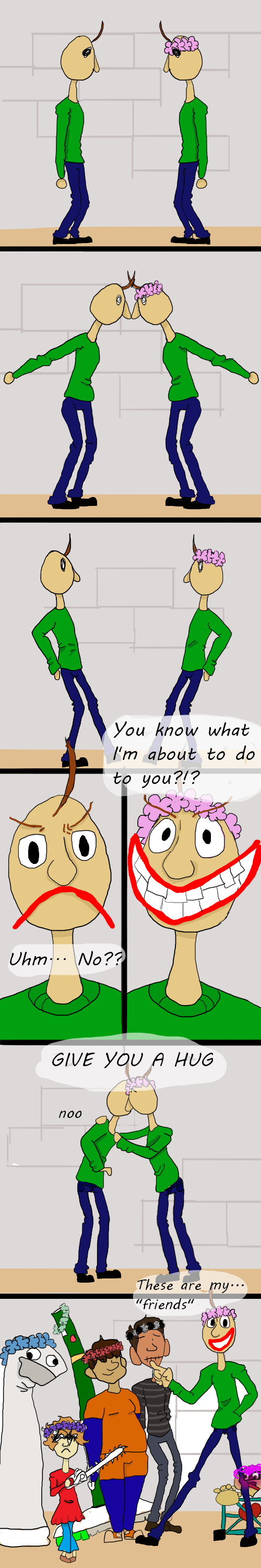 Read Baldi's Basics to Ending the World (Baldi AU) :: Meeting New ...