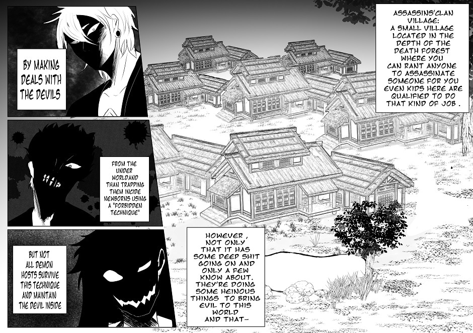 Read the trapped devil :: Evil deed | Tapas Comics