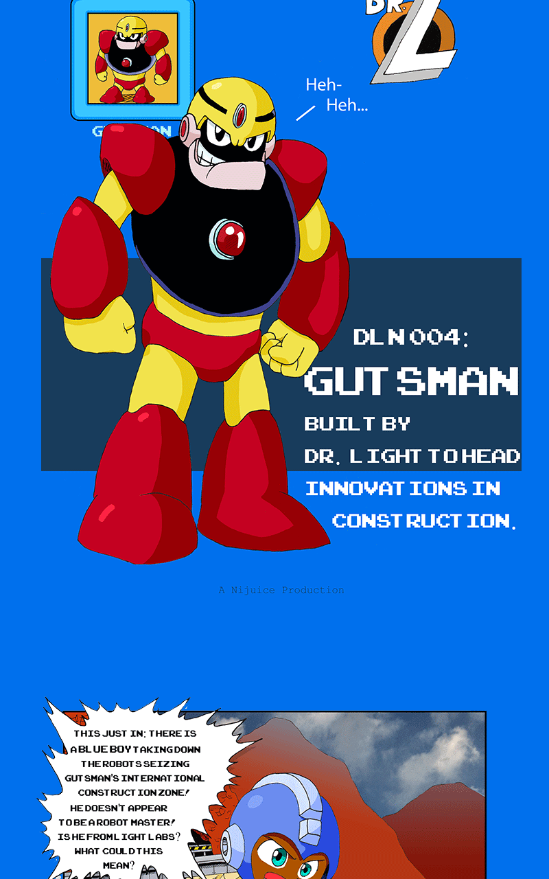 Read Shooting Star Mega Man :: Gutsman! | Tapas Comics