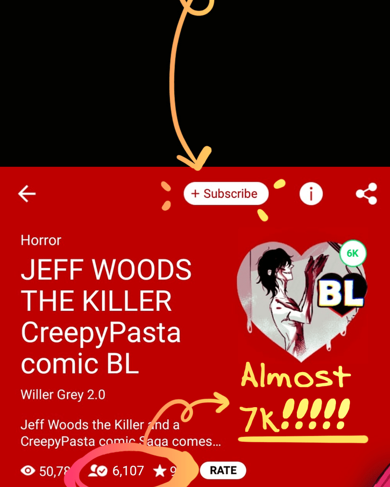 Read JEFF ALLAN WOODS THE KILLER CreepyPasta BL comic :: 7. GETTING CLOSER | Tapas Comics