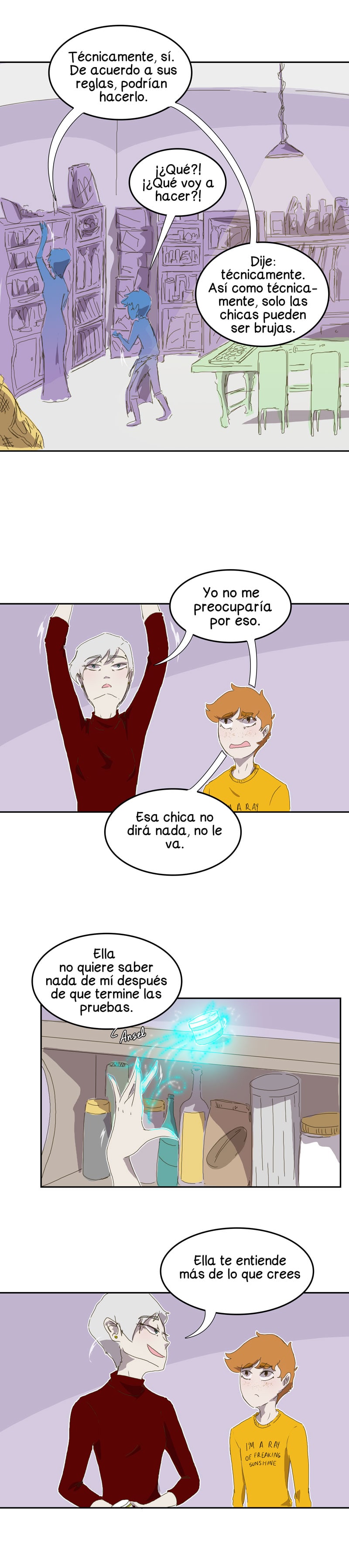 Read That Awkward Magic! (ESP) :: CAP 22 - Parte 3 | Tapas Comics