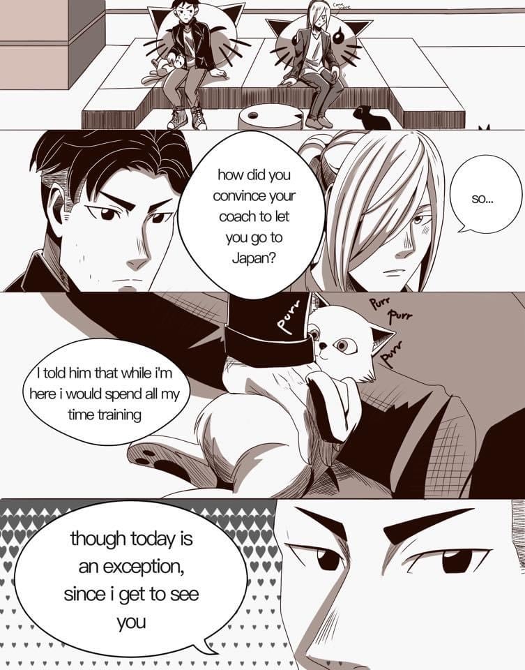 Read Viktuuri Omegaverse Comic :: Chapter 2 First Love | Tapas Comics