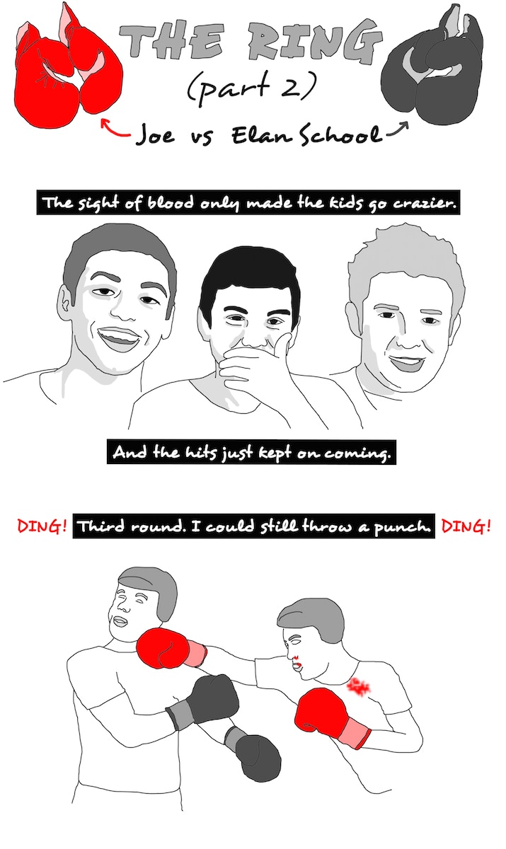 Read Joe vs. Elan School :: The Ring (part 2) | Tapas Comics