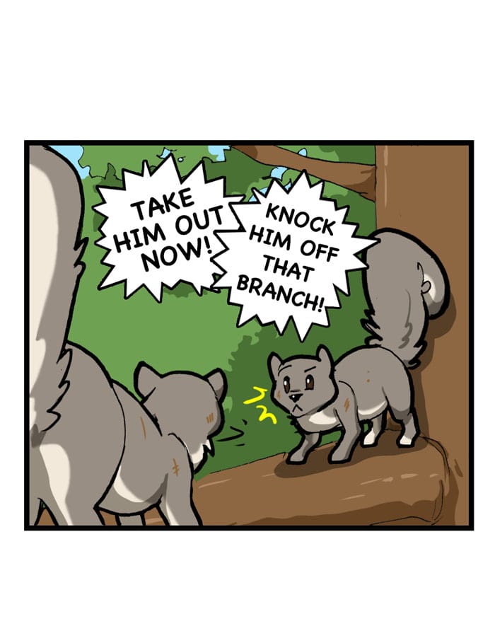 Read Dogs Love Bacon :: #90: Spectators | Tapas Comics