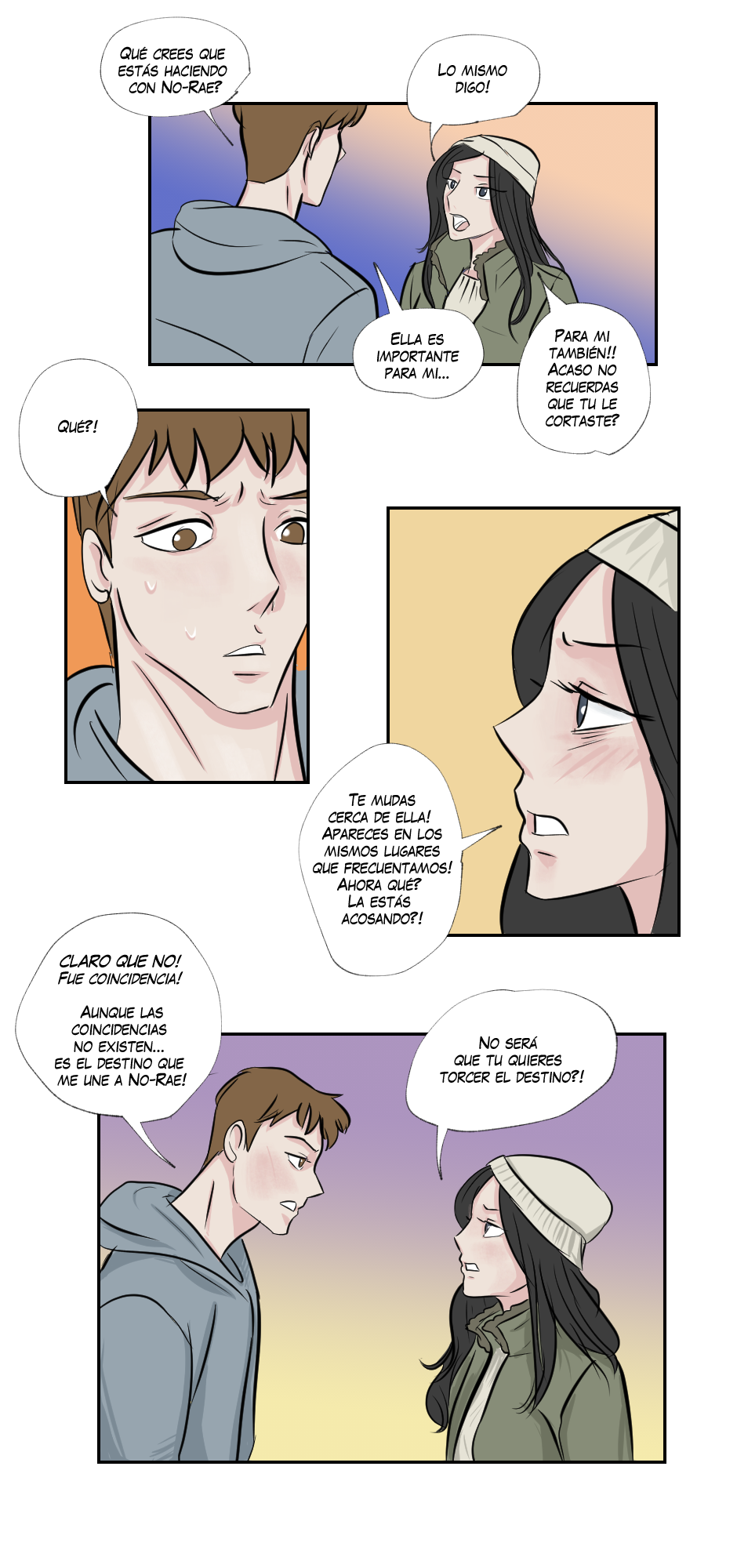 Read FLUTTERING FEELINGS FAN ART-ESPANOL :: CAPITULO 73 | Tapas Comics