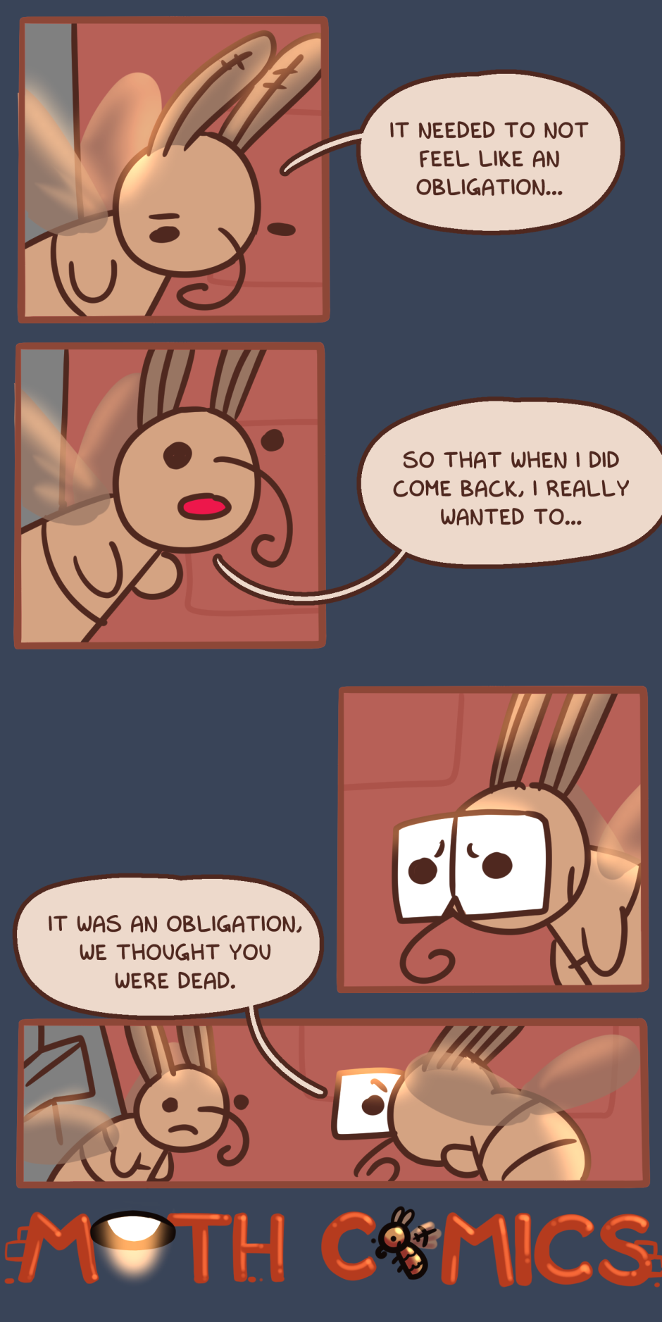 Read Critter Comics :: Moths - Homecoming | Tapas Comics