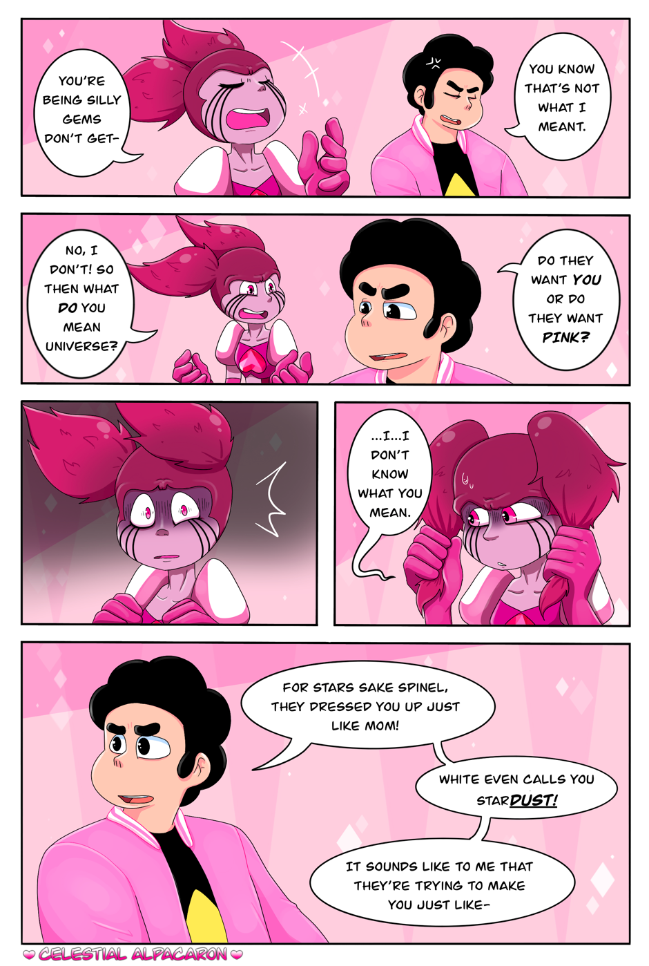 Read Diamond Spinel AU :: Why Not Come Back? | Tapas Comics